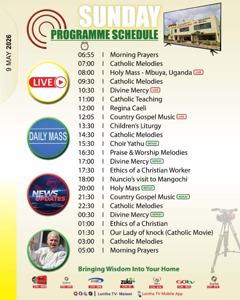 Programme Schedule – Luntha Television